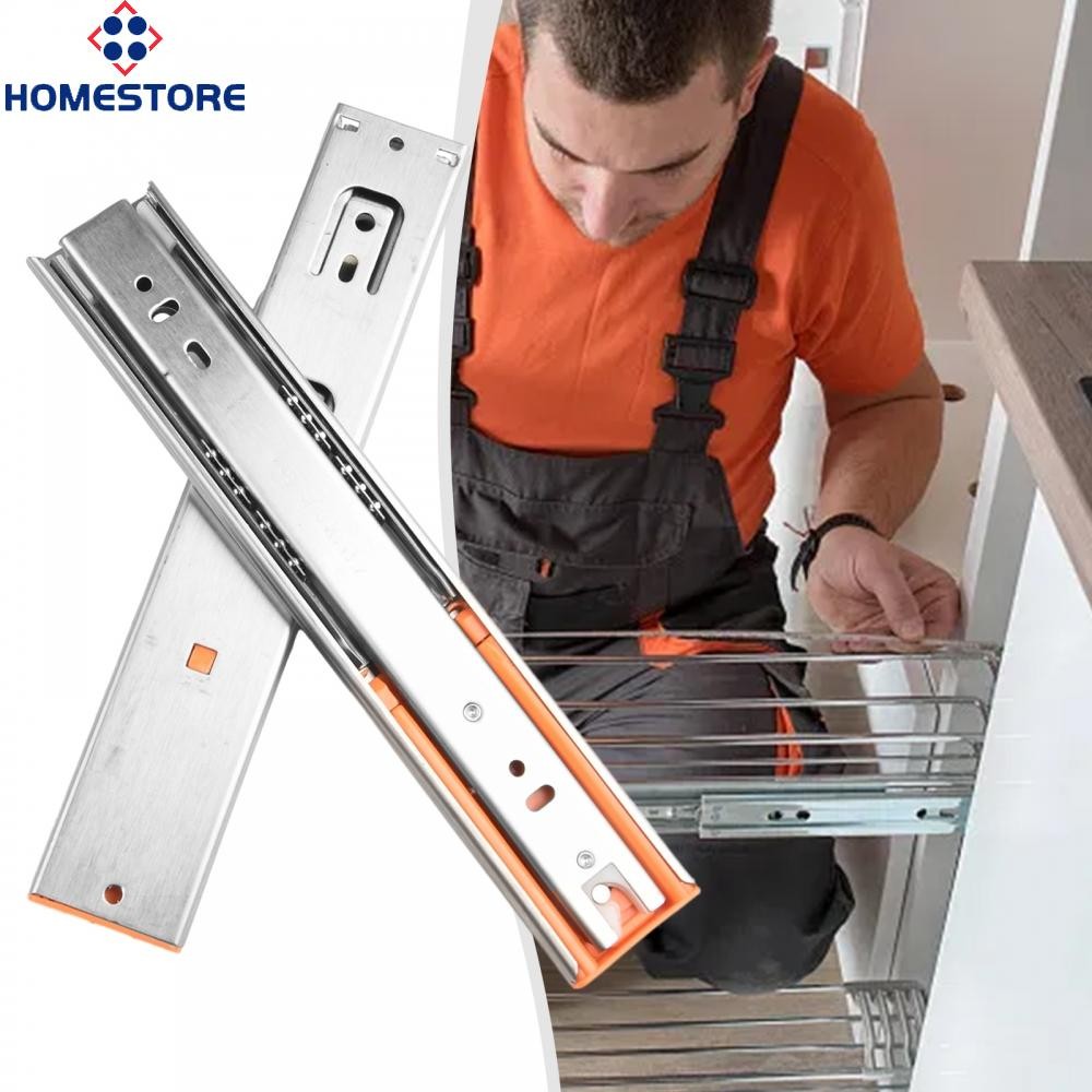 [Homestore]Drawer Slides Buffer DIY Rust-resistant Sliding System ...