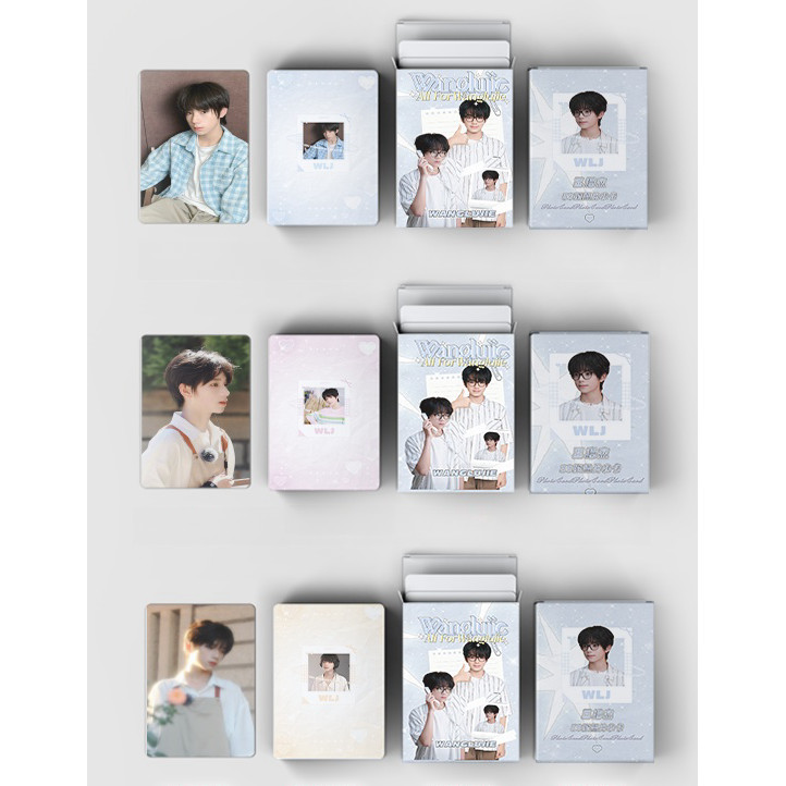 50-55 Chiếc TF Họ Thế Hệ 4 Wang Lujie Hologram Laser Lomo Thẻ Chen ...