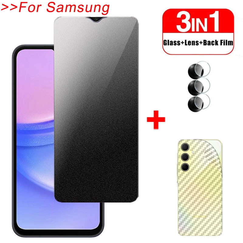 Kính cường lực chống vân tay nhám cho Samsung ss Galaxy A55 A54 A53 A52 A52s A35 A34 A25 A24 A16 ...
