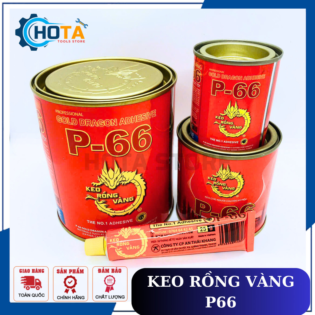 Keo rồng vàng P66 25g,100g, 200g - Keo dán giày siêu dính Rồng vàng chính hãng | Shopee Việt Nam