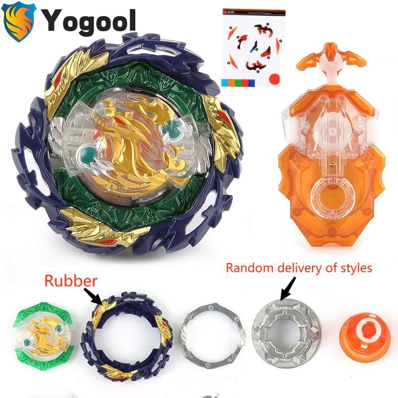 Đồ chơi quay cao su Burst DB B-185 Vanish Fafnir với Bộ khởi động 184 ...