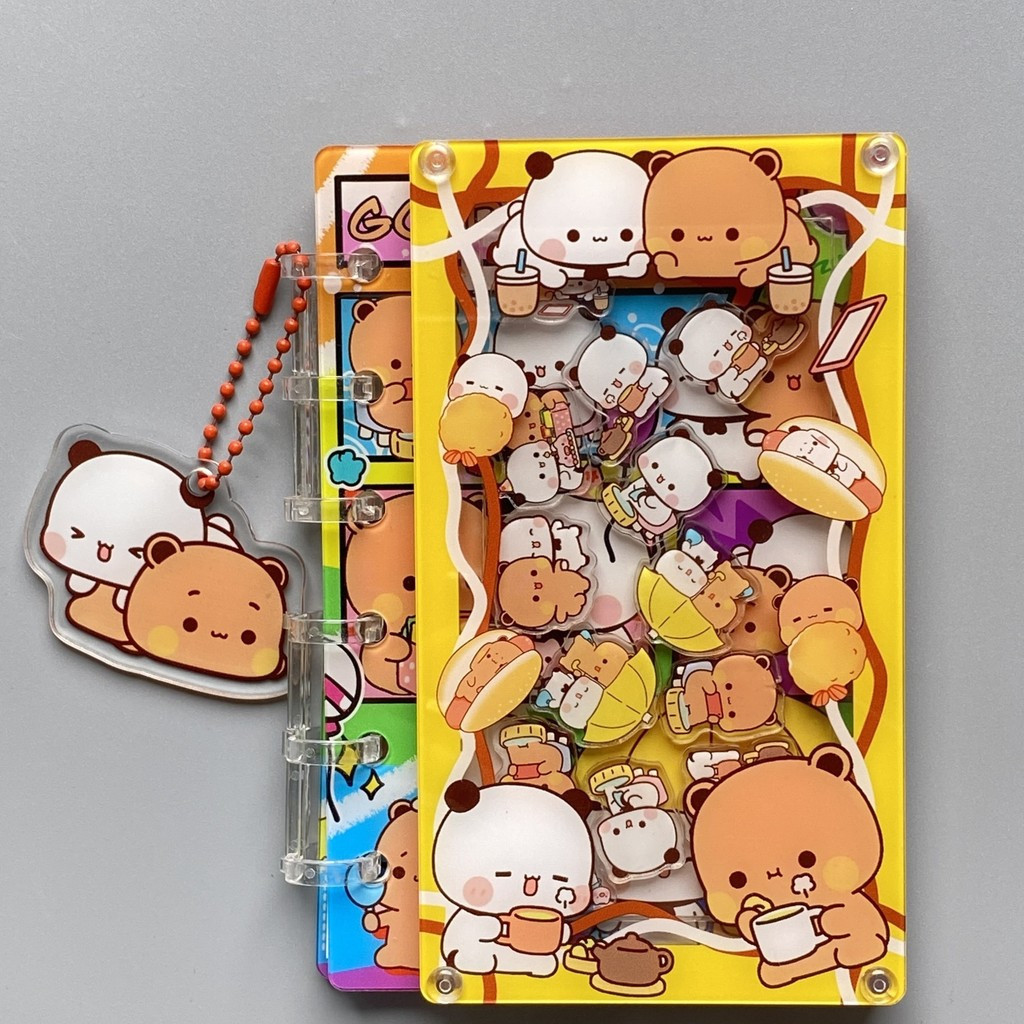 Yier và bubu dudu Hoạt Hình Hoạt Hình Kt Shake Acrylic Notebook Có Thể ...