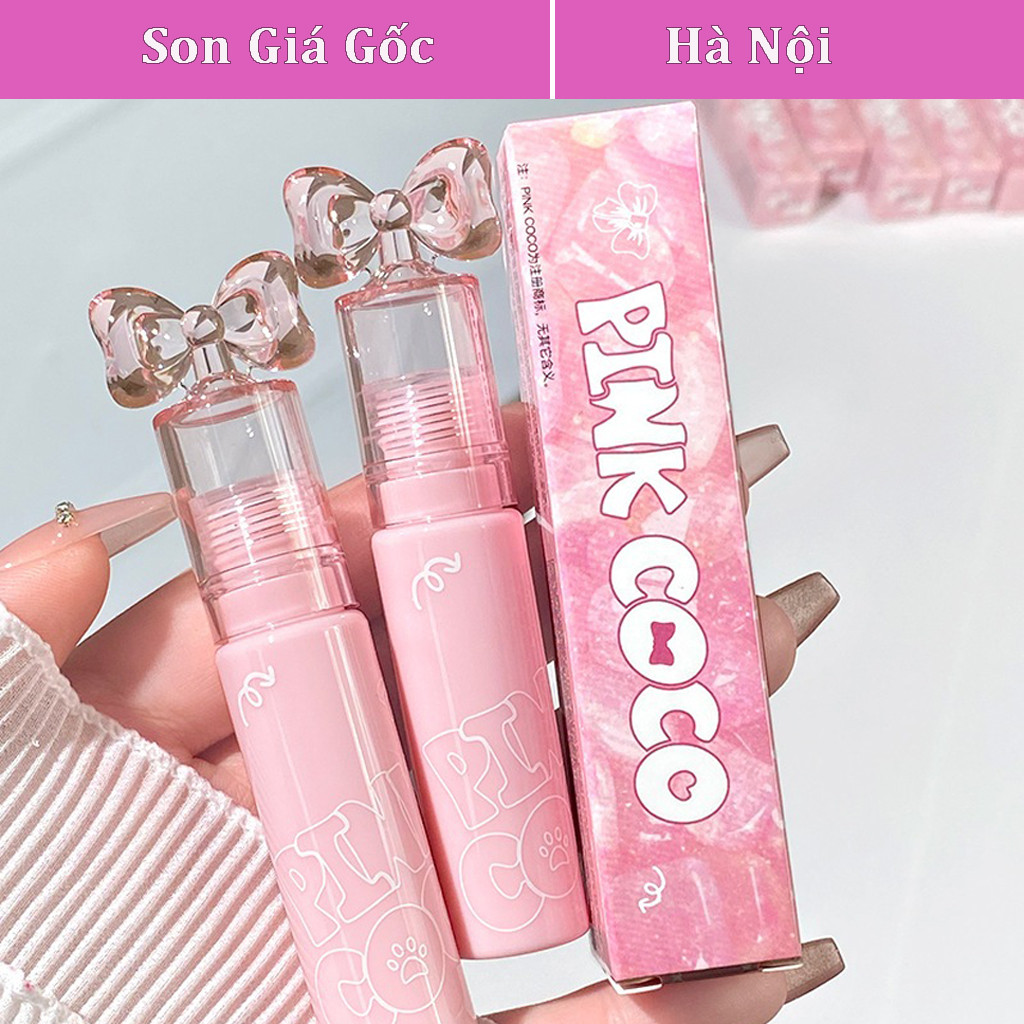 Son bóng Pink Coco căng mọng môi hiệu ứng tráng gương | Shopee Việt Nam