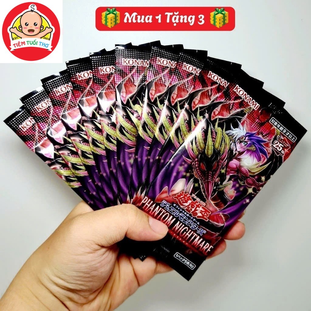 [MUA 1 TẶNG 3] Túi thẻ bài yugioh chính hãng [PHNI Phantom Nightmare 25th] - KONAMI - Nguyên ...