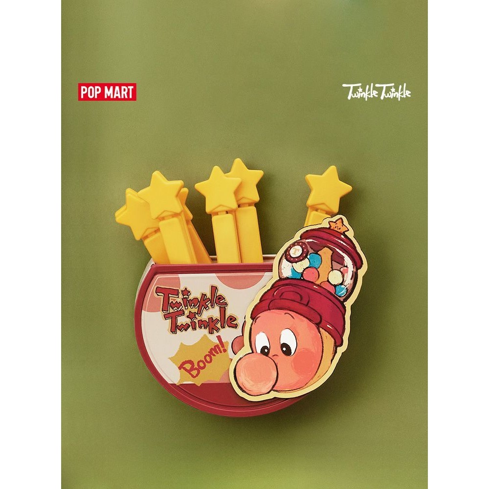 Popmart 123! Sao người đàn ông loạt mù hộp niêm phong Clip hấp thụ từ tính hộp popmart chính ...