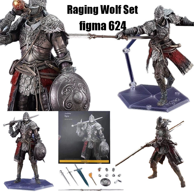 Figma624 Elden Ring Nhân vật hành động Raging Wolf Set Mô hình sưu tập ...