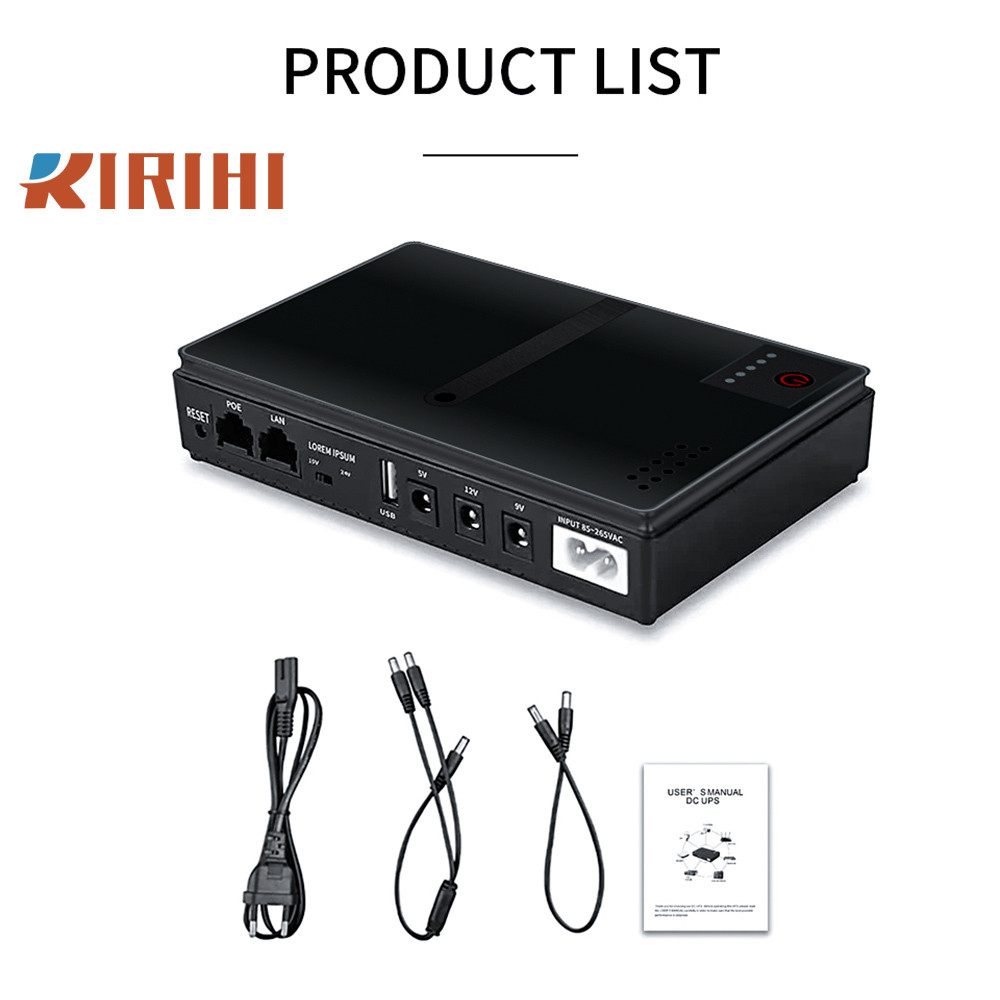 RIRIHI 1018p 5V 9V 12V Nguồn Điện Liên Tục DC Dự Phòng Nguồn Điện MINI ...