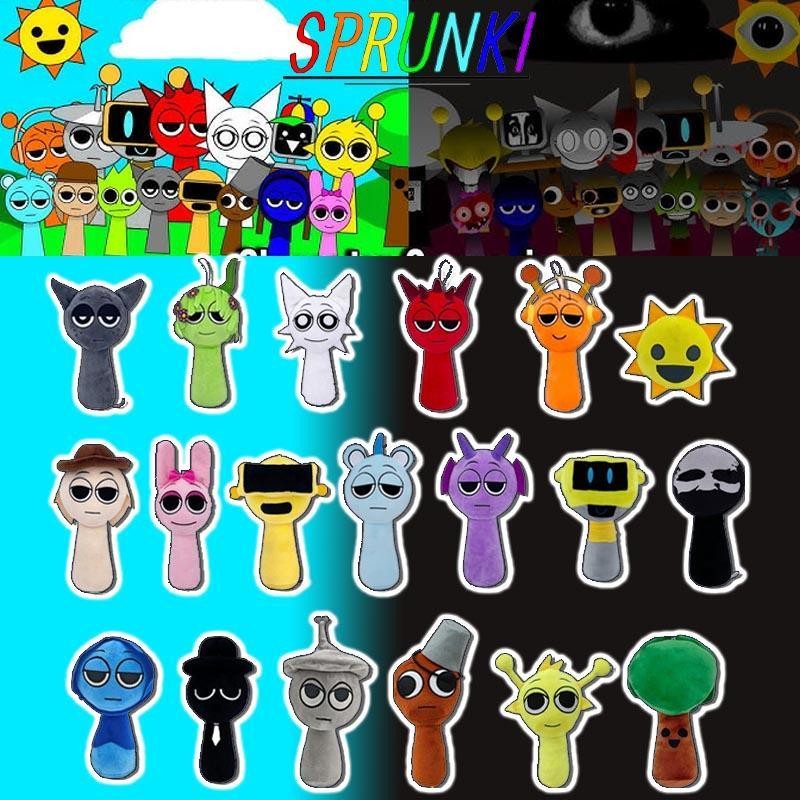 Sprunki Plush Sprunki Incredibox Trò chơi đồ chơi sang trọng Ngoại vi ...