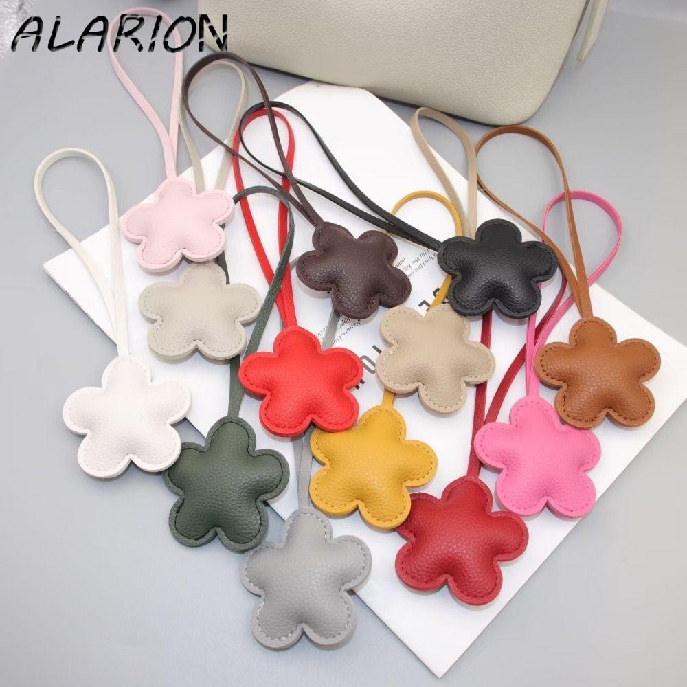 Móc Khóa Hoa ALARION, Móc Khóa Ô Tô Da PU Móc Treo Da PU, Hoạt Hình Hợp Thời Trang 13 Màu Túi ...