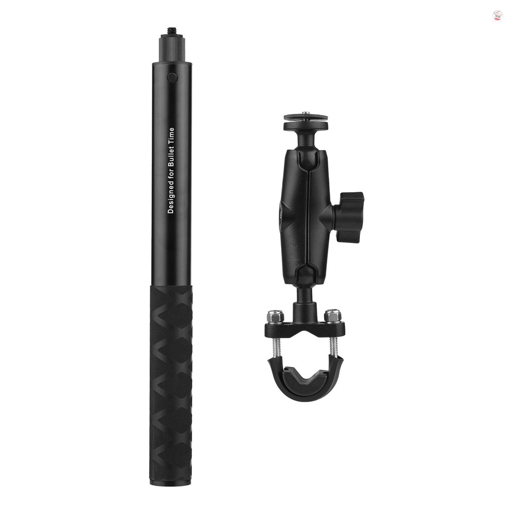 Xe Đạp Xe Máy Vô Hình Selfie Stick Tay Cầm Gắn Chân Đế 28cm-115cm Có ...