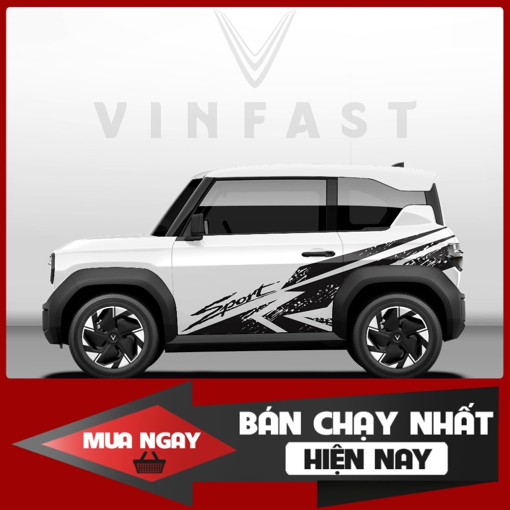 Decal dán VF3 - Tem dán VF3 mẫu mới nhất nhiều màu sắc lựa chọn ( MẪU ...