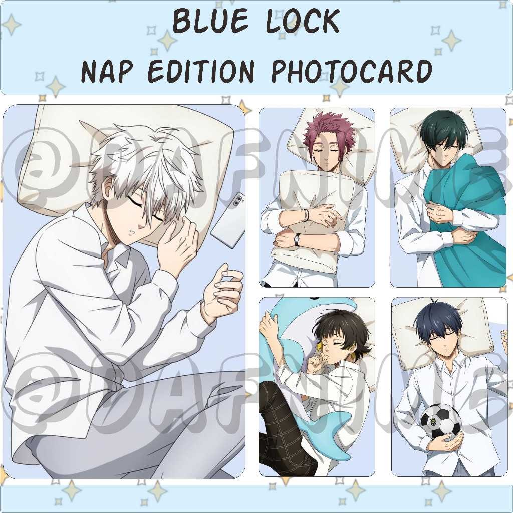 BLUE LOCK NAP EDITION PHOTOCARD ANIME - Card Unofficial bo góc cán nhám ...