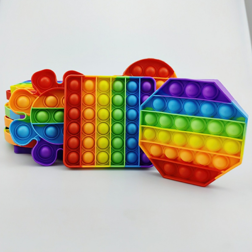 Đồ Chơi Pop it bóp bóp Bấm Nút Bóp Bóng - Pop It Fidget Toy, Giảm Stress, Bằng Silicon An Toàn ...