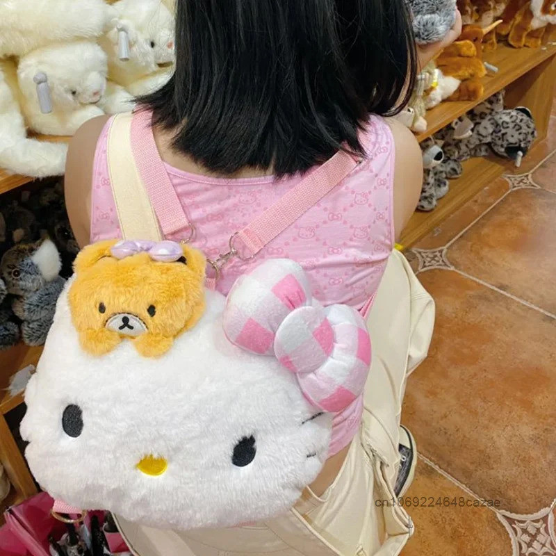 Hello Kitty Ba lô bé gái Y2K hoạt hình dễ thương Mới Túi Đeo Vai thiết ...