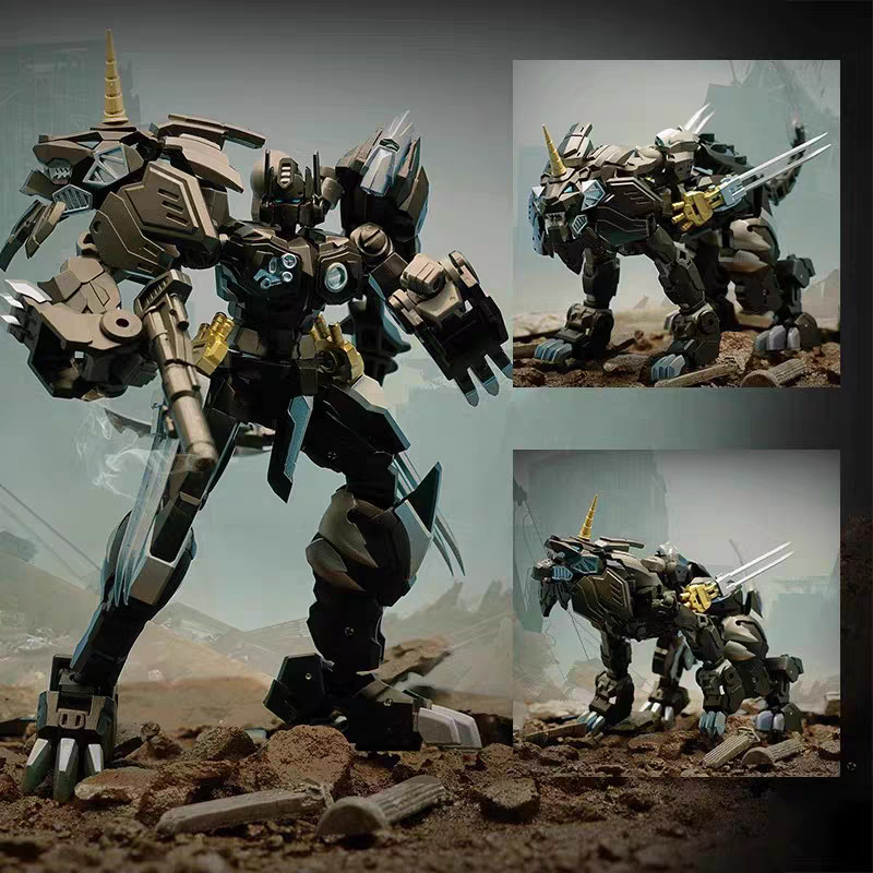 Mô hình Pangu PT-03B, đồ chơi biến hình chỉ huy vua sư tử, quy mô nhỏ, sư tử đen Optimus Prime ...