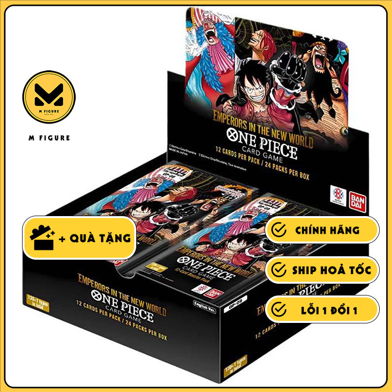 THẺ BÀI One Piece Card Game - OP09 – Emperors in the New World Cards (BANDAI) PACK CARD CHÍNH ...