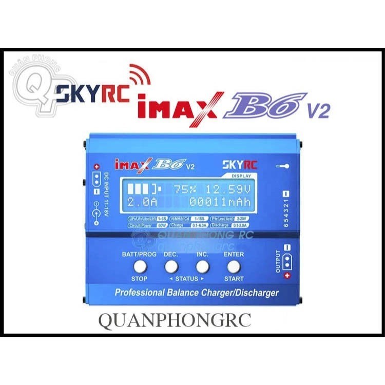 Sạc Chính Hãng SKYRC iMAX B6 V2 Professional Balance Charger ...