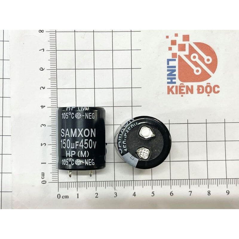 [Combo 2 chiếc]Tụ hóa SAMXON 150uF 450V kích thước 25x30mm | Shopee ...