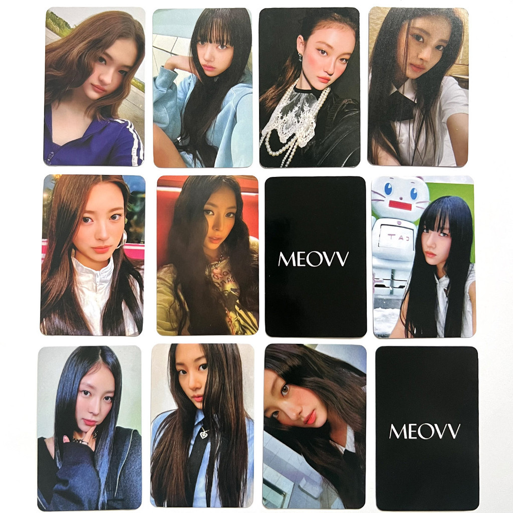 Nhóm nhạc Kpop MEOVV Thẻ nhỏ ngoại vi BROADCAST Hit Song Card Collector ...
