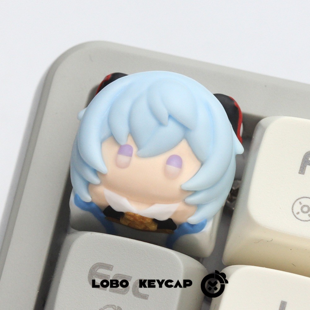 Genshin Furina Keycap Hoạt Hình Dễ Thương 3D Dễ Thương MX Switch Bàn ...
