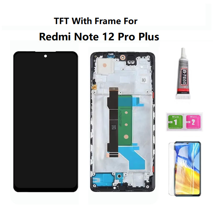 Tft Cho REDMI NOTE 12 Pro PLUS Màn Hình LCD Có Khung Màn Hình Cảm Ứng ...