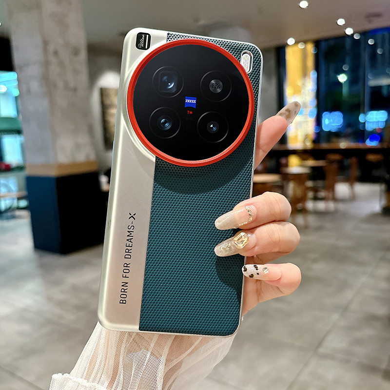 Dành Cho Vivo X200 Pro, X200 Pro Mini Case ELVEV Họa Tiết Tam Giác Thời ...