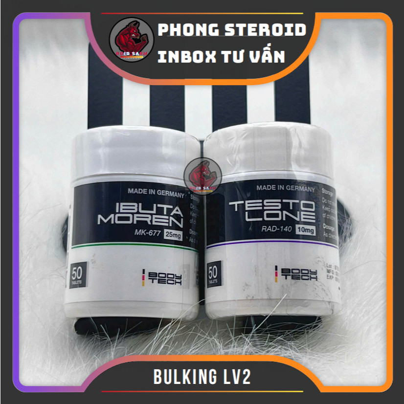⚡️COMBO TĂNG CƠ LV2⚡️ TESTOLONE (Rad140) VÀ MK677 - CHÍNH HÃNG BODYTECH ...