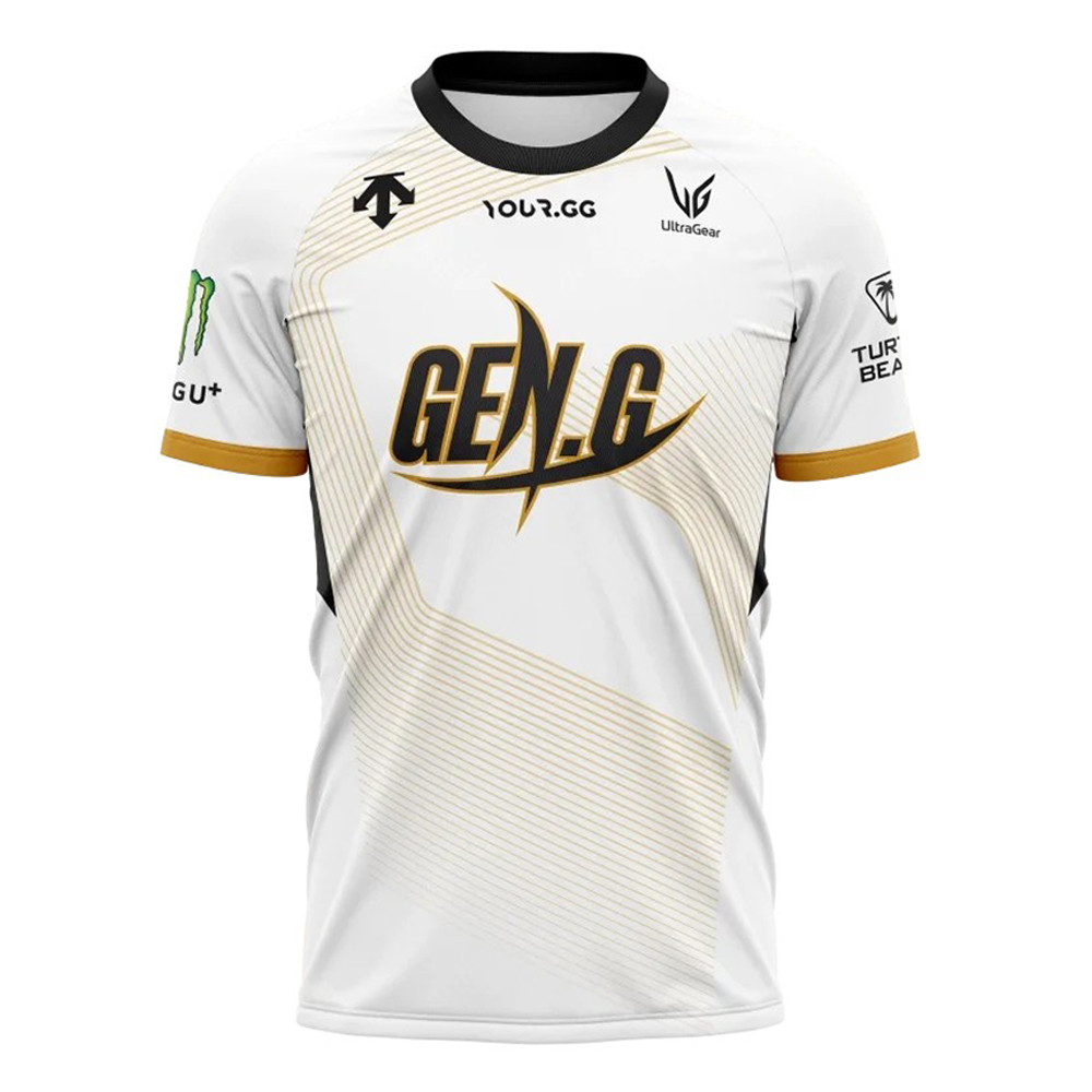 2024 Mới GEN G Esports Đội Đồng Phục Áo Thun LOL Thế Giới Chung Kết ...