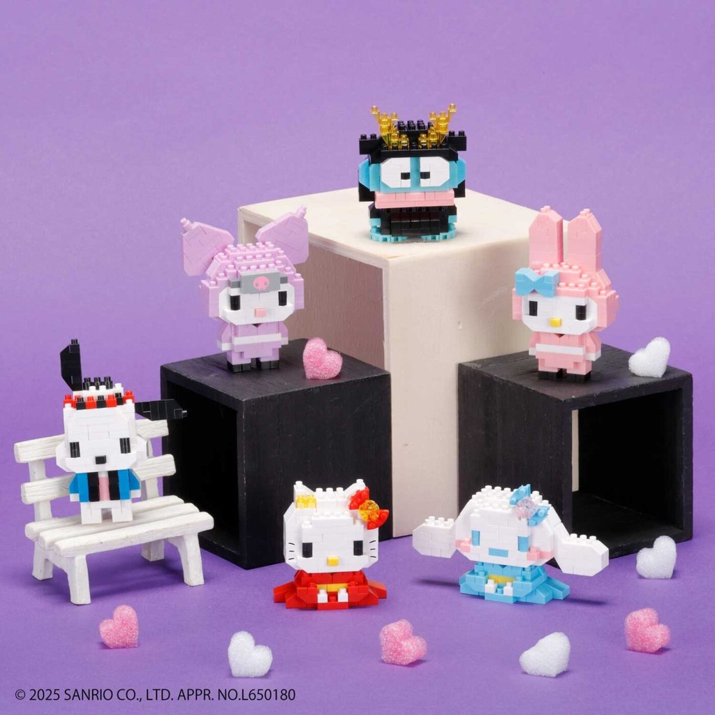 Kawada Nanoblock Sanrio Characters Collection - Creative Building Kits ...