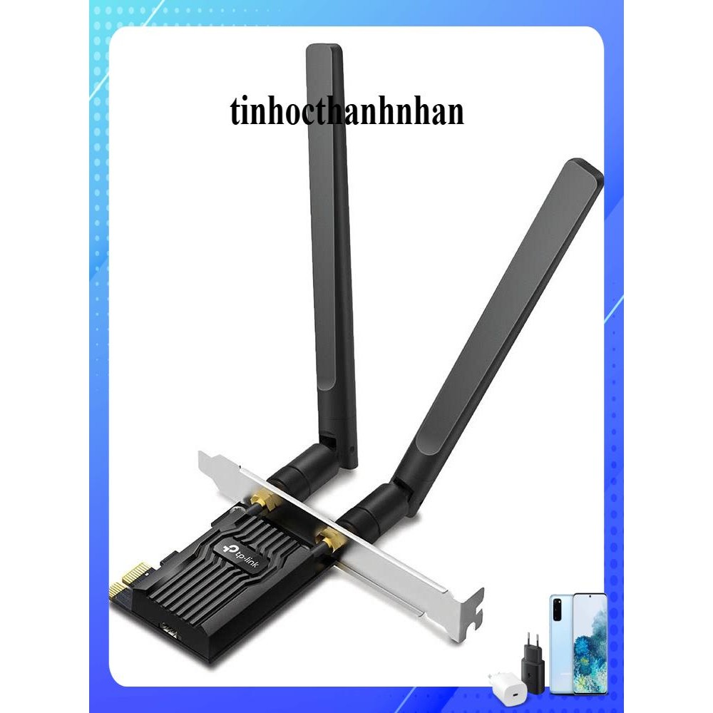 Card mạng không dây Bluetooth TP Link Archer TX20E (1775 Mbps/ Wifi 6/ ...