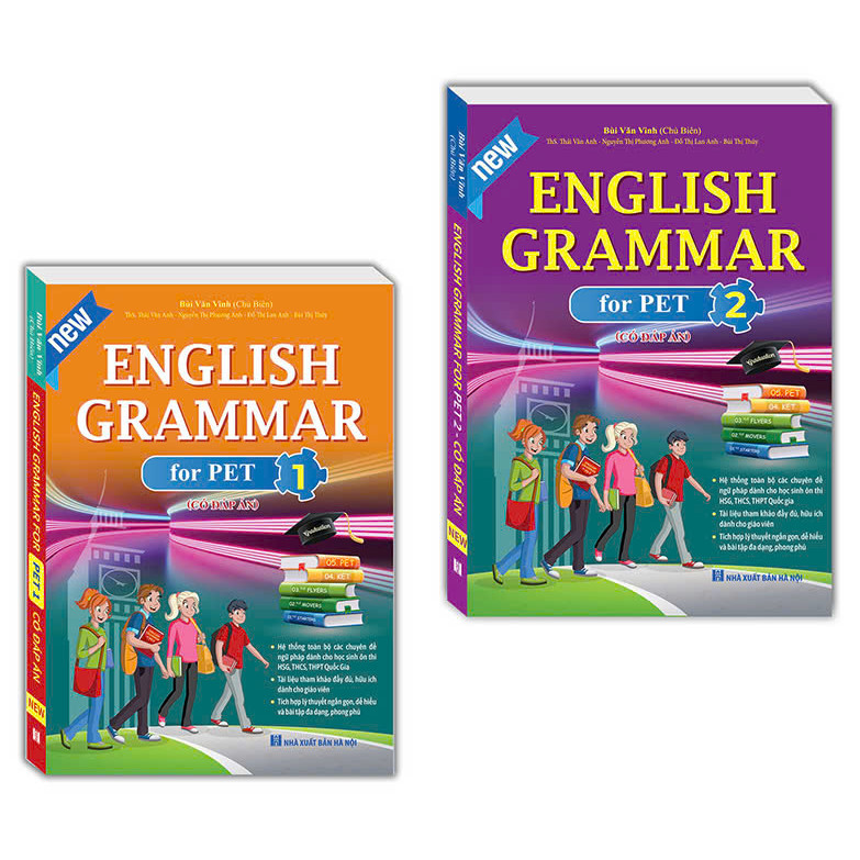 Sách - Combo 2c English Grammar For Pet tập 1+2 (có đáp án) | Shopee ...