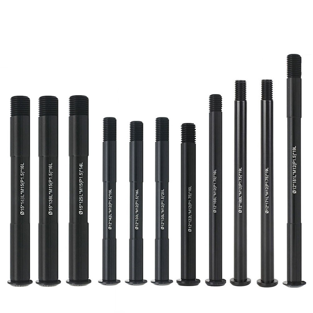 [SECL]Thru Axle 15mm P1.0 P1.5 12/15mm 122-181L P1.5/P1.75 Aluminum ...