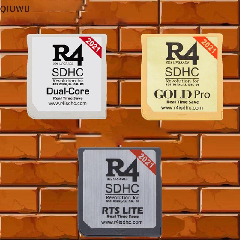 Qiuwu 2021 R4 Gold Pro SDHC cho hộp mực DS / 3DS / 2DS / Revolution với ...