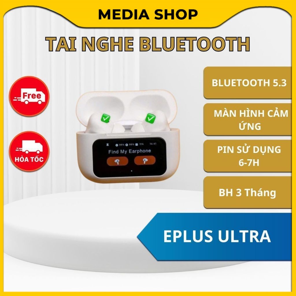 Tai nghe không dây đa chức năng CozyBuds W30N màn hình cảm ứng Khử ...