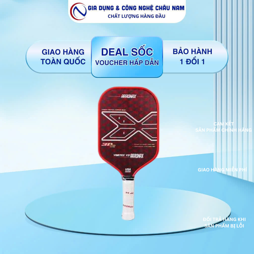 Vợt Pickleball Arronax Vortex V3 - 16mm (Chính hãng) | Shopee Việt Nam