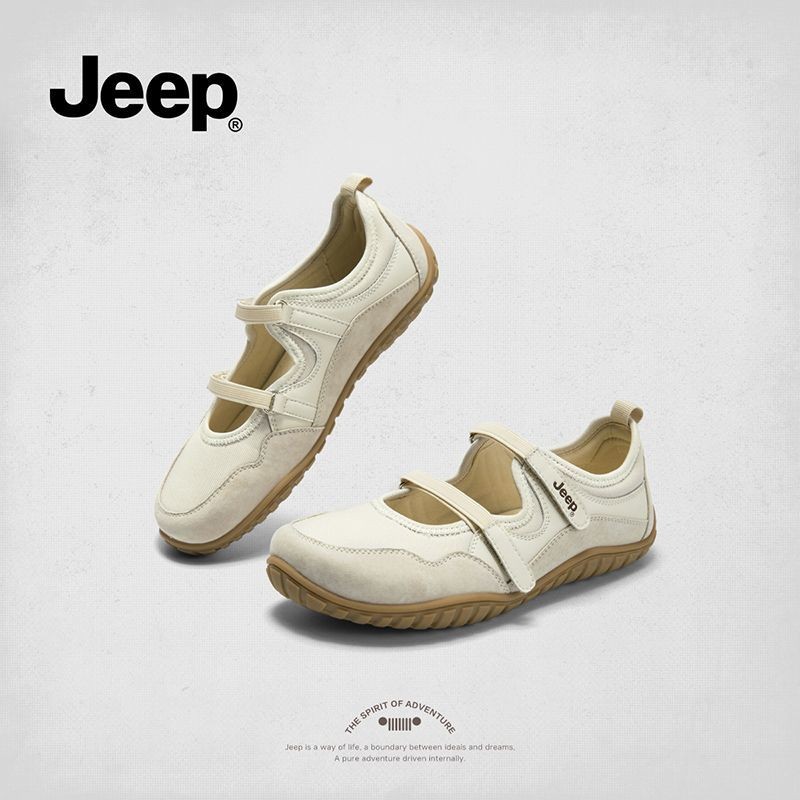 100% Authentic JEEP Đế Bằng Miệng Nông Mary Jane Giày Nữ Bán Chạy Phong ...