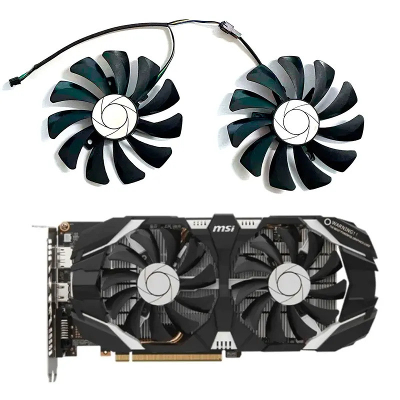 Thích hợp cho MSI GTX 1060 OC 6G GTX 960 P106-100 P106 GTX1060 GTX960 Card đồ họa 85mm ...