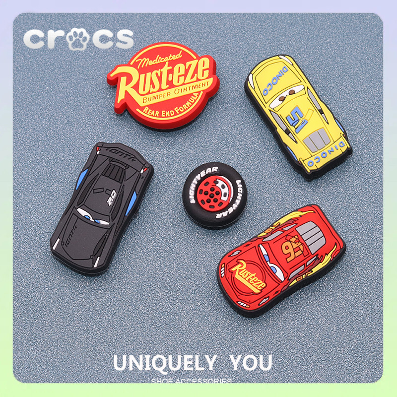 charm crocs McQueen Cars jibbitz crocs Charm sticker dép crocs DIY ...