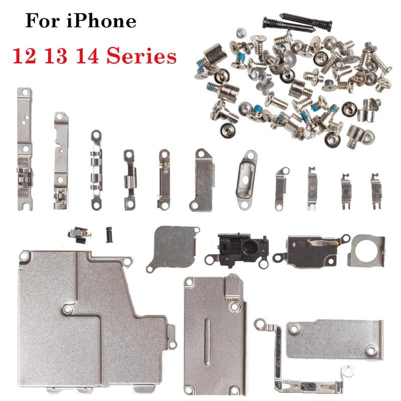 Toàn Bộ Bên Trong Nhỏ Kim Loại Giá Đỡ Phần Tấm Chắn Bộ Bộ + Vít Đầy Đủ Cho iPhone 12 13 14 Mini ...