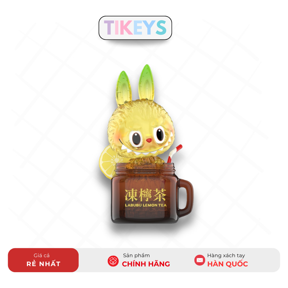 POP MART LABUBU Lemon Tea Figure | Shopee Việt Nam
