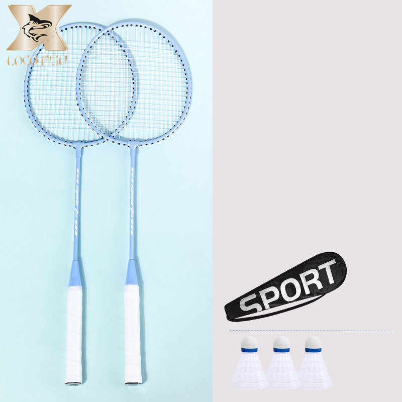 Loco FISH Vợt cầu lông mới, vợt đôi, 2 chiếc, đóng gói làm macaron chia ...