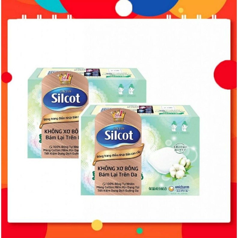 Bông tẩy trang Silcot - Bông Trang Điểm Silcot Nhật Bản Cao Cấp Loại 66 ...