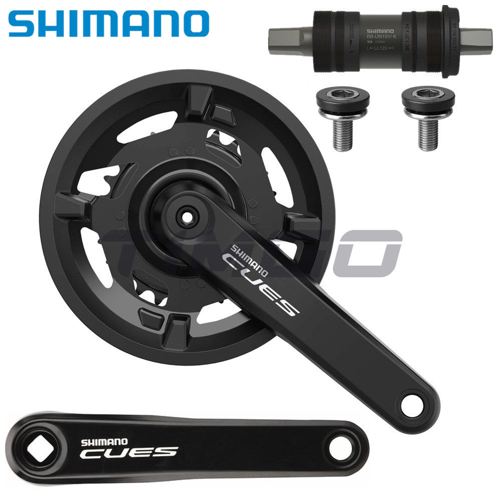 Shimano Cues FC-U4000-2 MTB Bike 2 × 9 / 10 / 11 Bộ quay tốc độ 40-26T ...