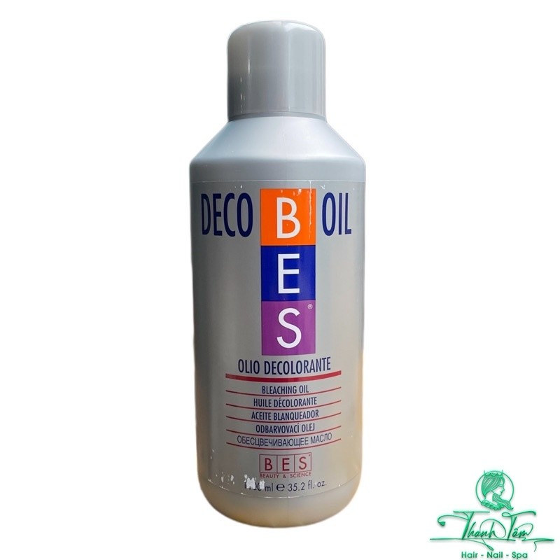 Dung dịch rửa màu Bes Decobes Bleaching Oil 1000ml [ NL ] | Shopee Việt Nam