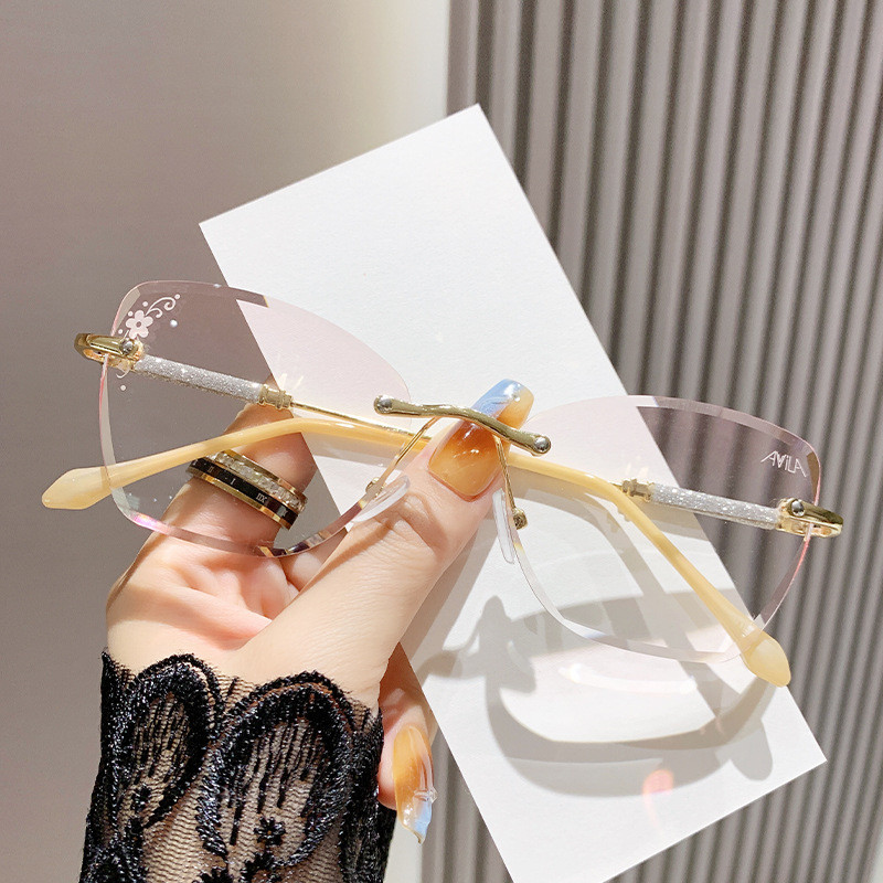 (+ 0 ~ + 400) Kính lão thị, kính thời trang không khung, kính đọc sách ...