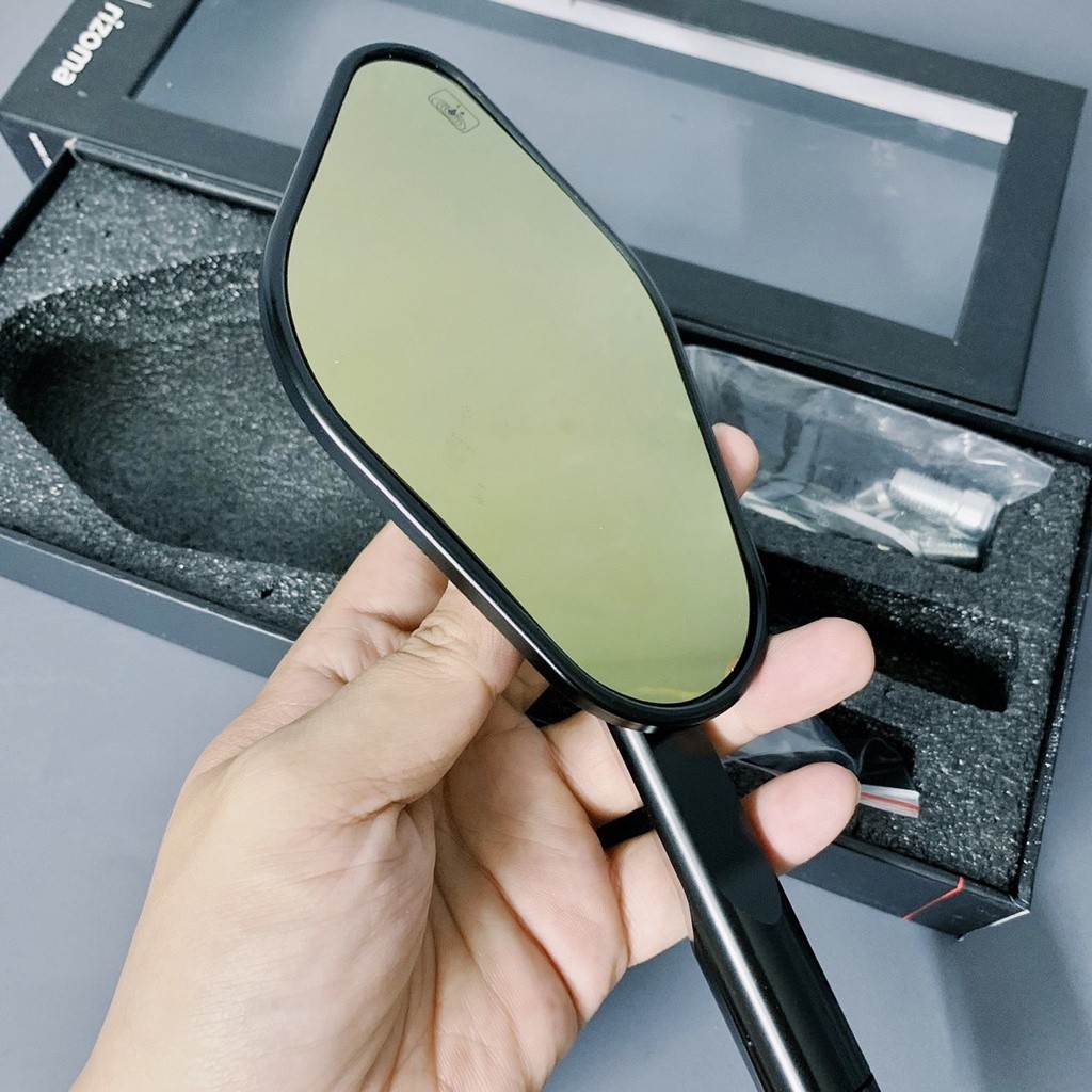 Gương Rizoma Elisse Thân Nhôm CNC Nguyên Khối Full Box Sang Trọng ...