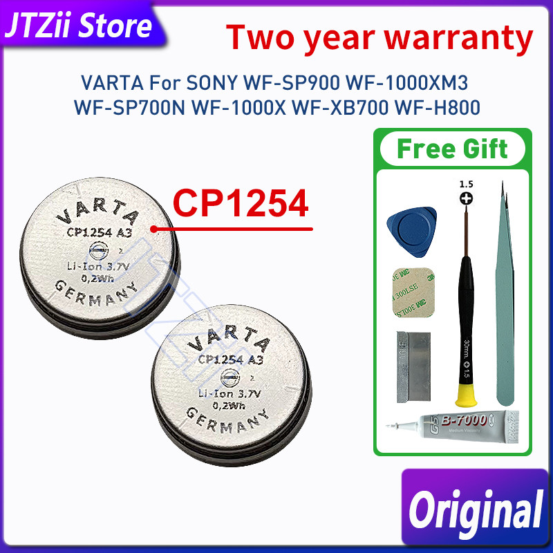 Tai nghe Pin Varta CP1254 A3 3.7V Cho SONY WF-SP900 WF-1000XM3 WF ...