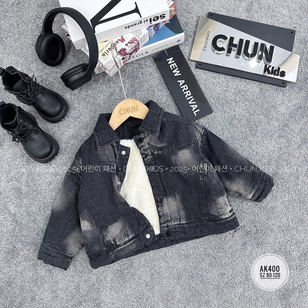 AK400 - Áo khoác nhí CB jean loang DIGNITY - X2415 | Shopee Việt Nam