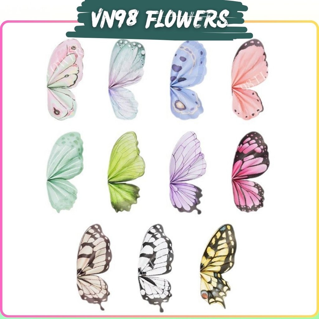 [Siêu Hot] Giấy Gói Hoa Hình Bướm - VN98 Flowers | Shopee Việt Nam