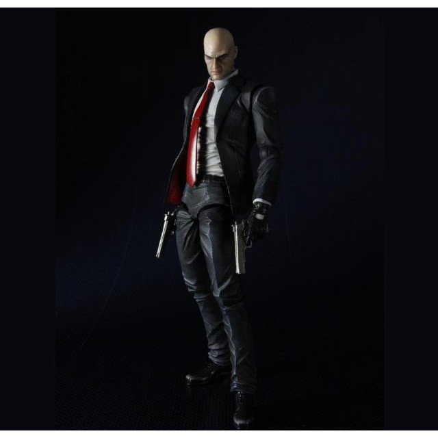 Play Arts Hitman Codename 47 Nhân vật hành động Pvc | Shopee Việt Nam